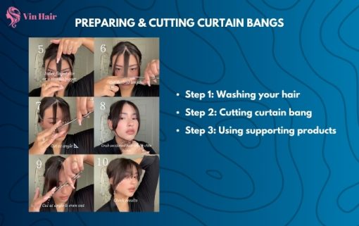 3 Easy Ways On How To Style Curtain Bangs Without Heat