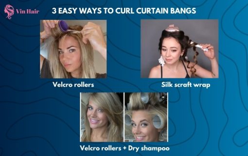 3 Easy Ways On How To Style Curtain Bangs Without Heat